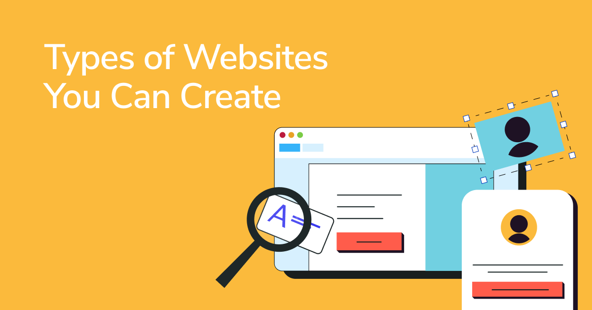 8 Types of Websites You Can Create for Your Business - Email and ...