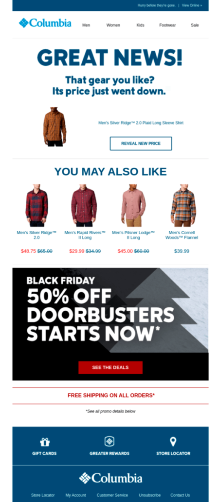 Fabulous Price Drop Email Examples and Ideas for Your Next Campaign ...