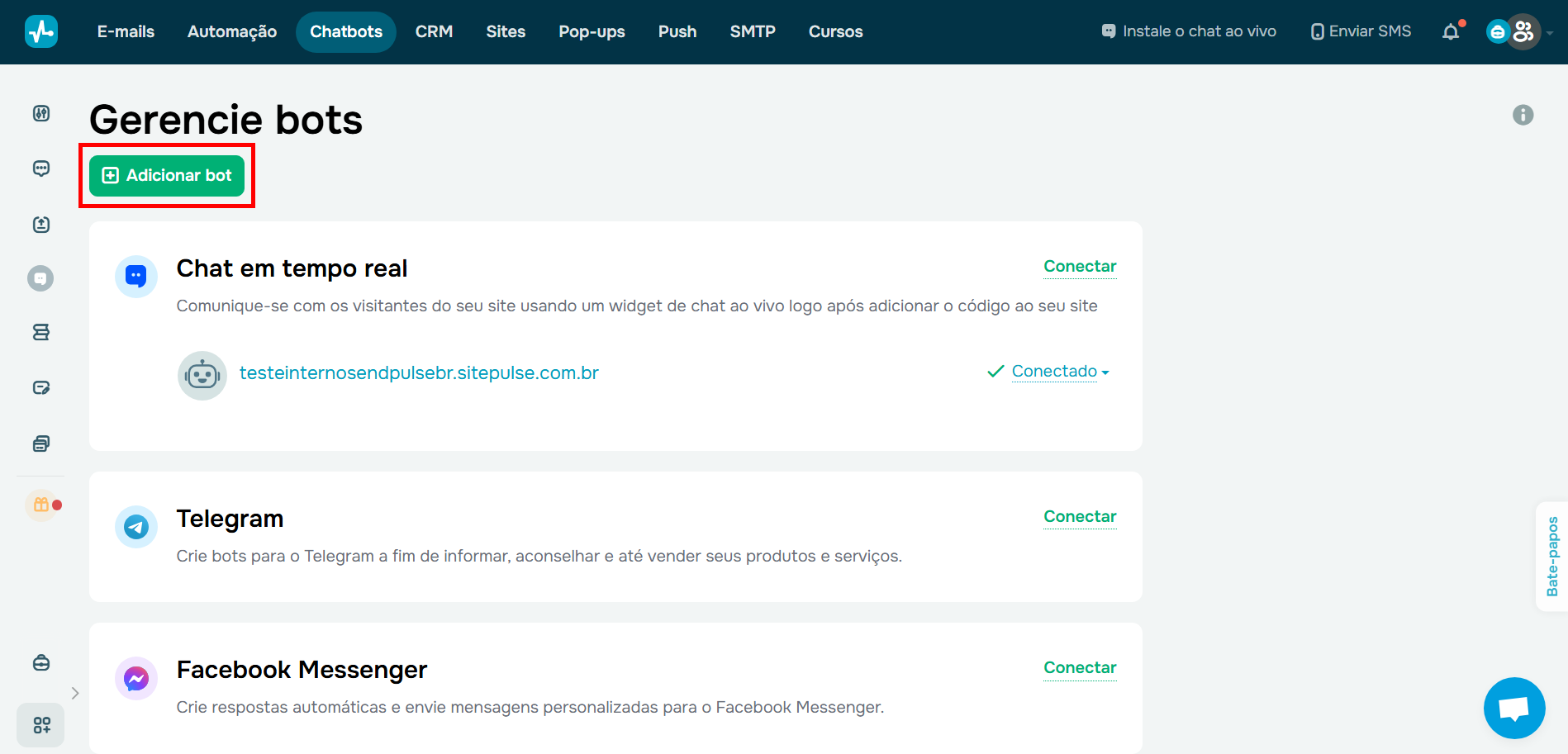 Como criar um chatbot para WhatsApp: passo a passo prático