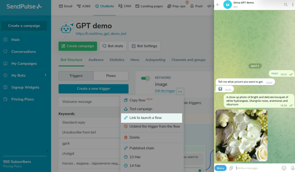 Chatbot con IA: qué es, beneficios y cómo crearlo con SendPulse | SendPulse