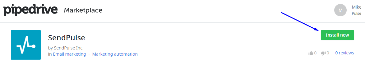Pipedrive | SendPulse
