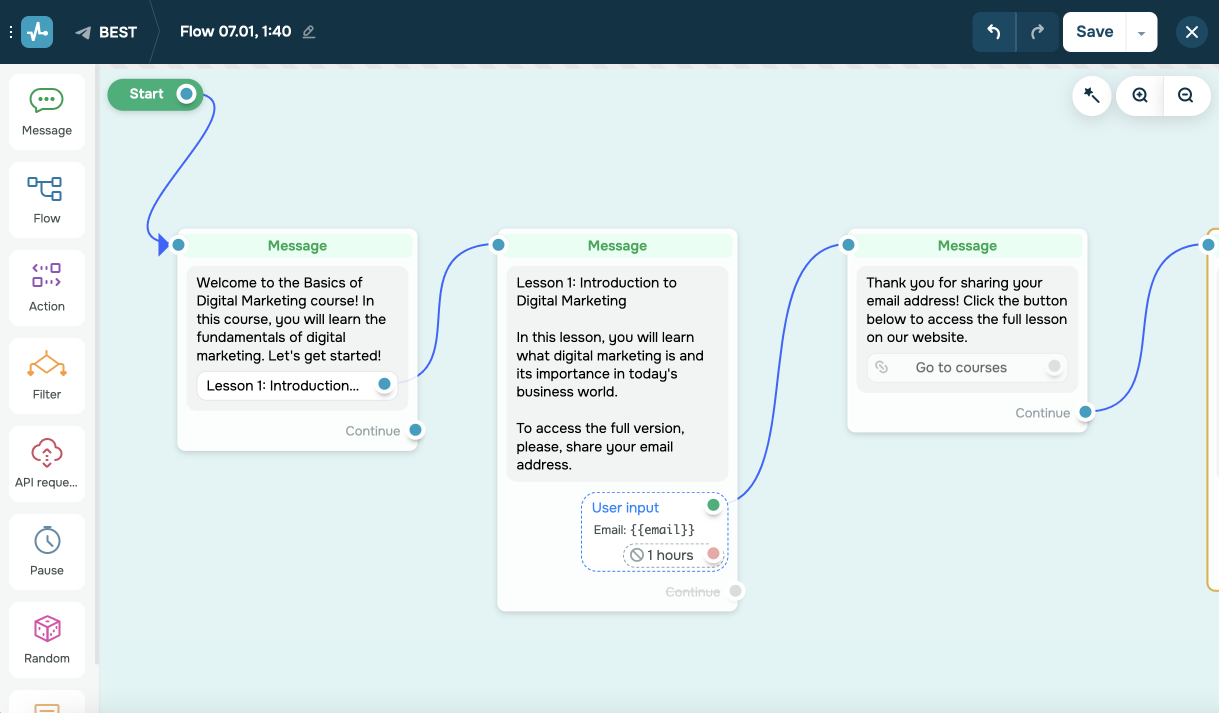 Como gerar um fluxo de chatbot usando a OpenAI | SendPulse