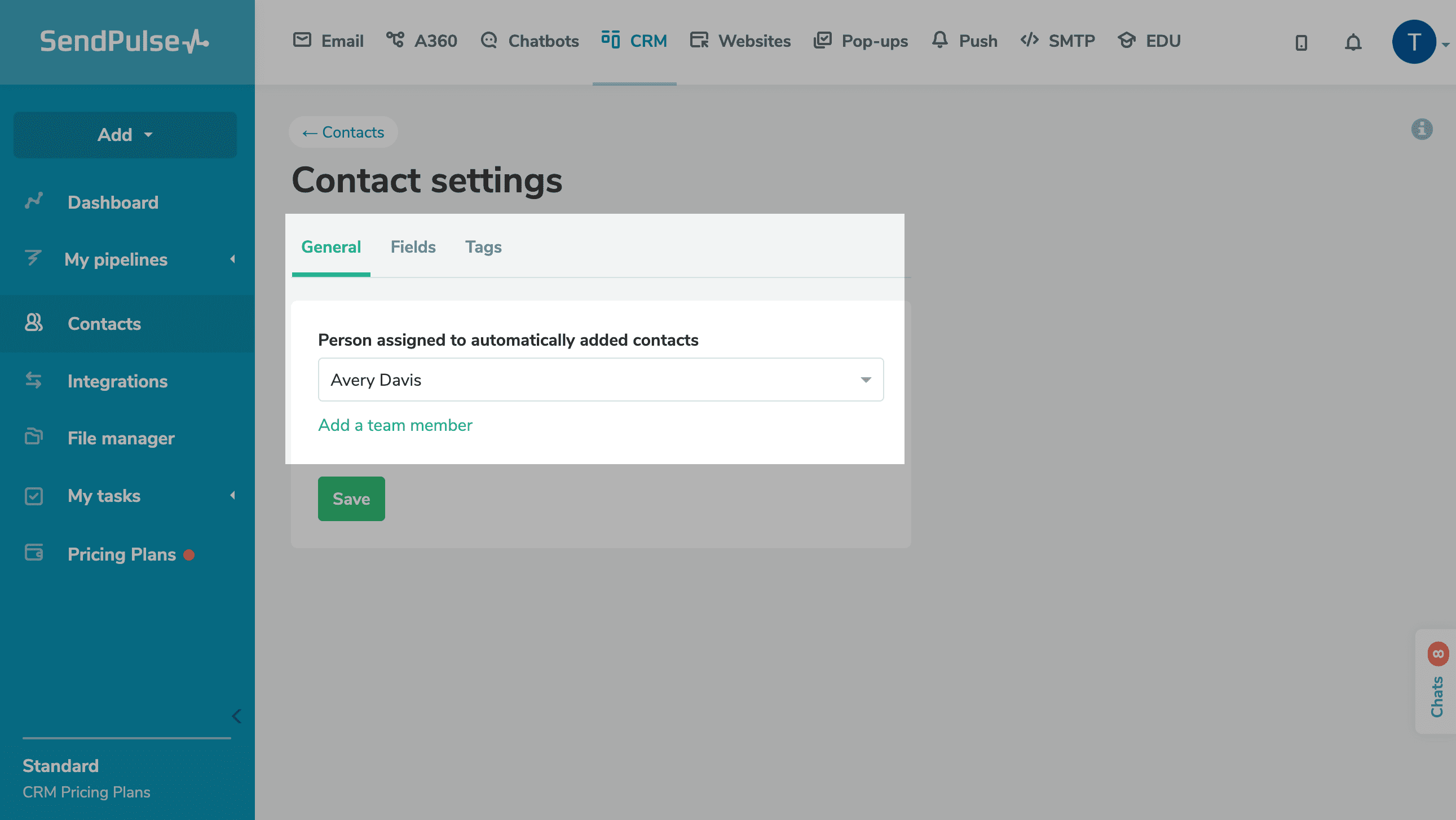How to manage contacts | SendPulse