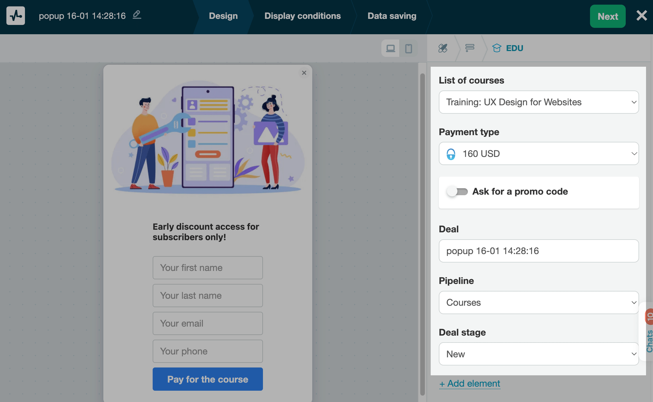 Cómo crear un pop-up inteligente | SendPulse