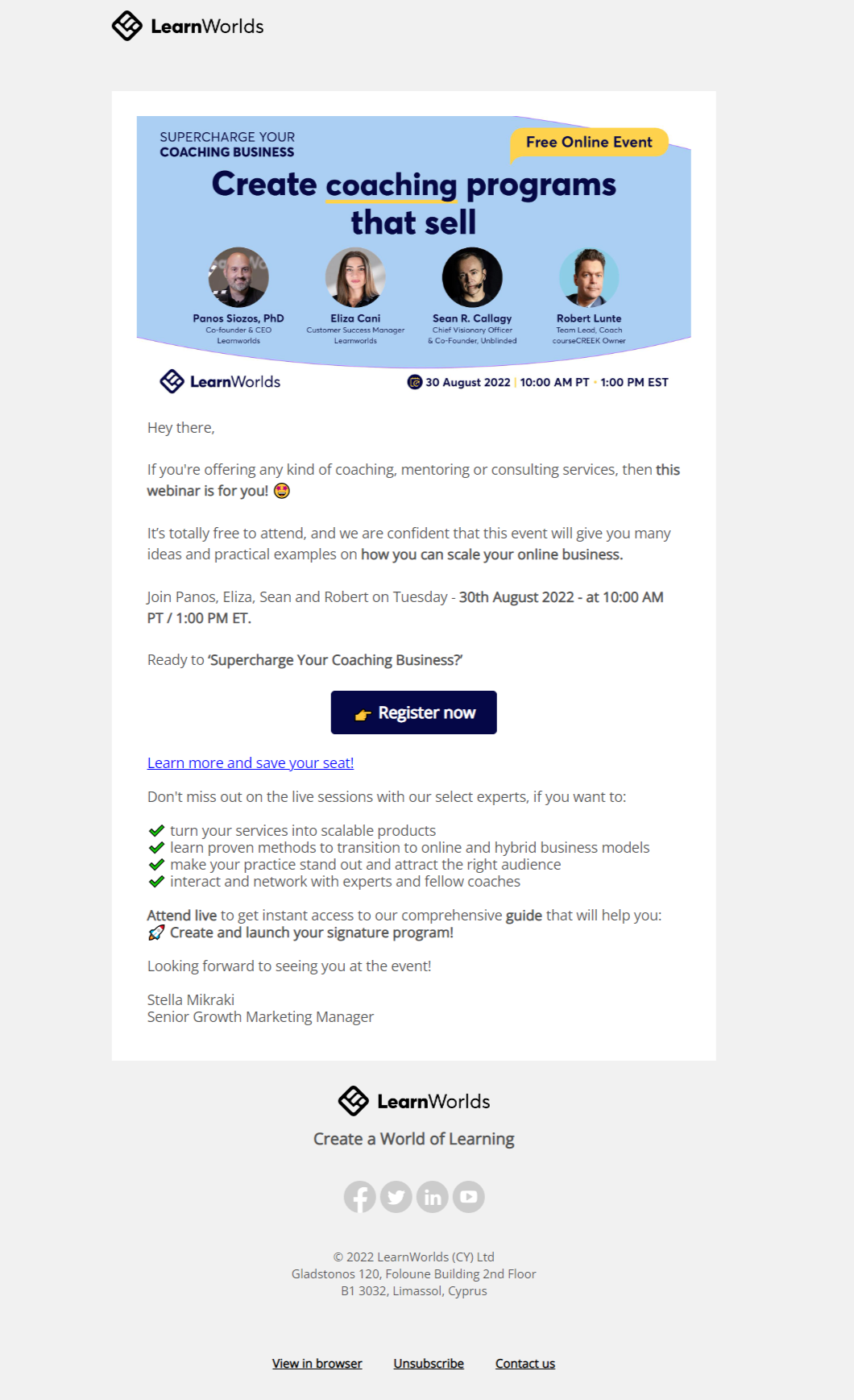 What is Event Promotion: Ideas and Examples | SendPulse