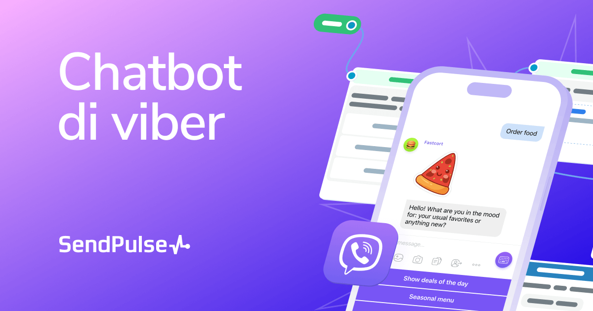 Crea un chatbot Viber gratuitamente | SendPulse
