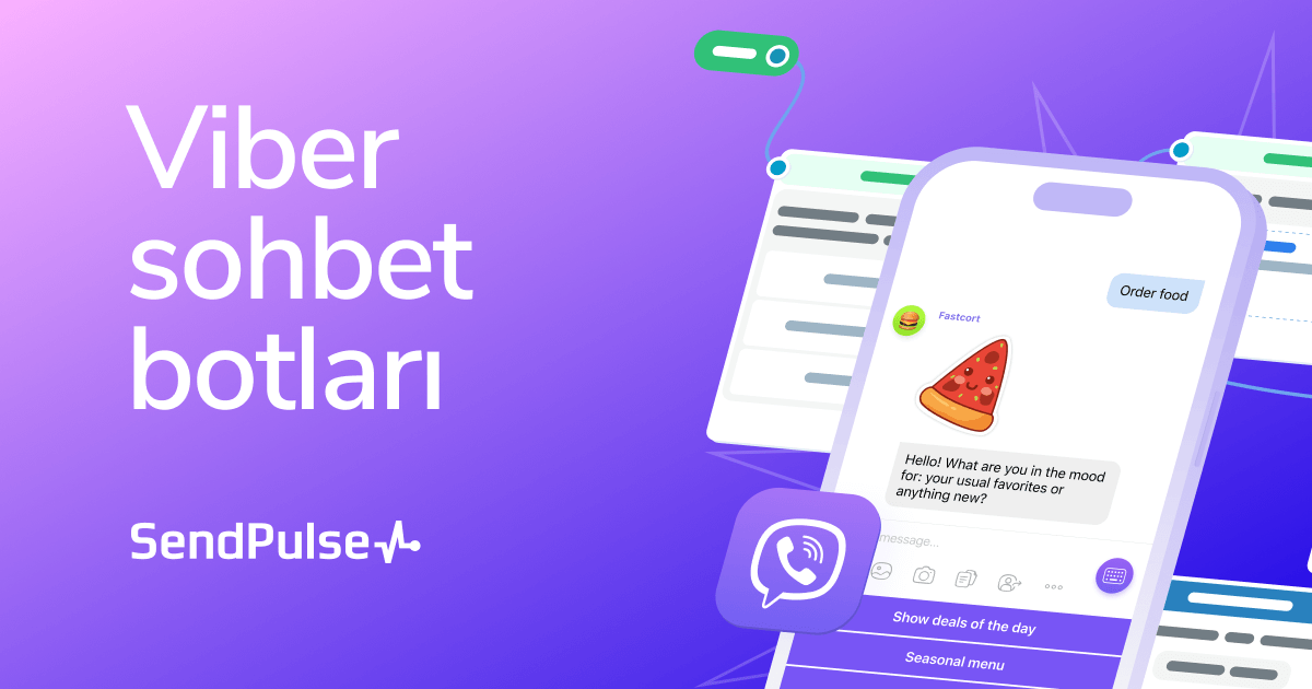 Ücretsiz bir Viber sohbet botu oluşturun | SendPulse